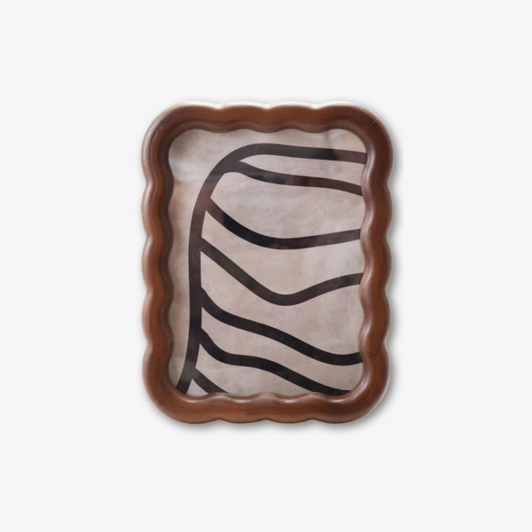 Scalloped Edge Picture Frame - One Cozy Home